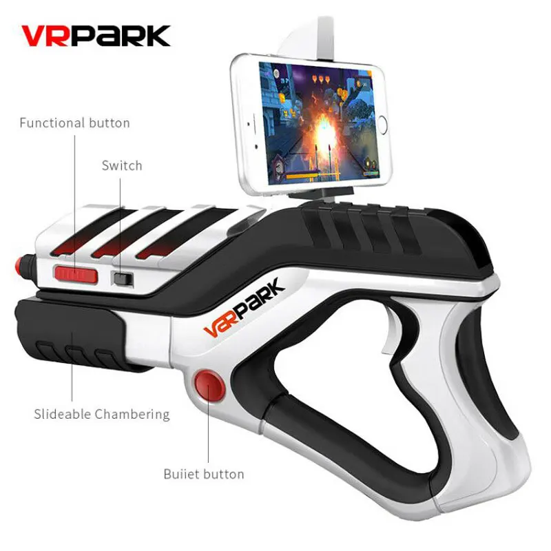 Smart AR Game Gun Model Shooting Toy for Multiplayer Fun - Charmy Box