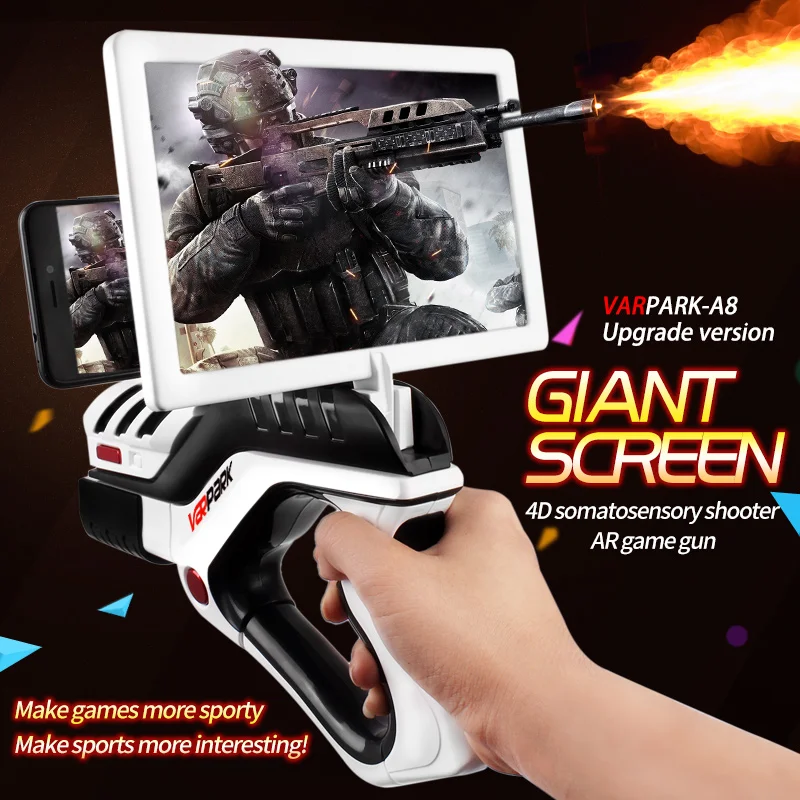 Smart AR Game Gun Model Shooting Toy for Multiplayer Fun - Charmy Box