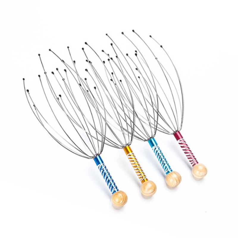 Octopus Head Massager – Scalp Relaxation & Tension Relief Tool - Charmy Box